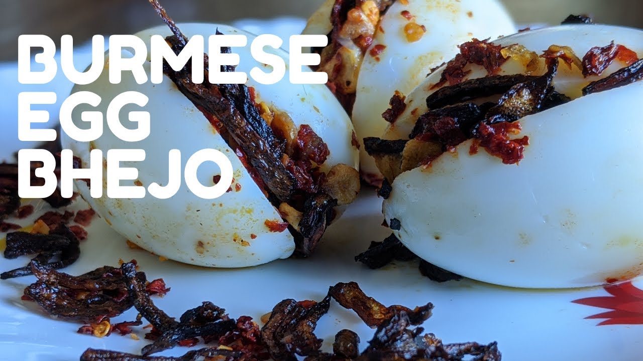 Burmese Egg Bhejo | Homemade | Yummy and Easy Recipe - YouTube