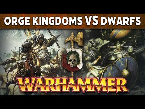 Warhammer 6th Edition Battle Report - Dwarfs Vs Ogre Kingdoms #71 - YouTube