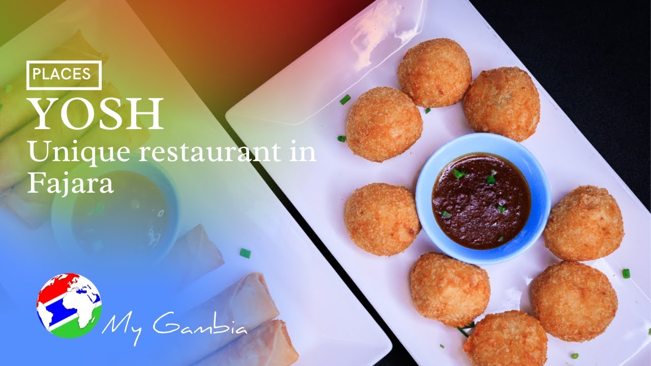 Yosh: Unique restaurant in Fajara | My Gambia | My Magazine - YouTube