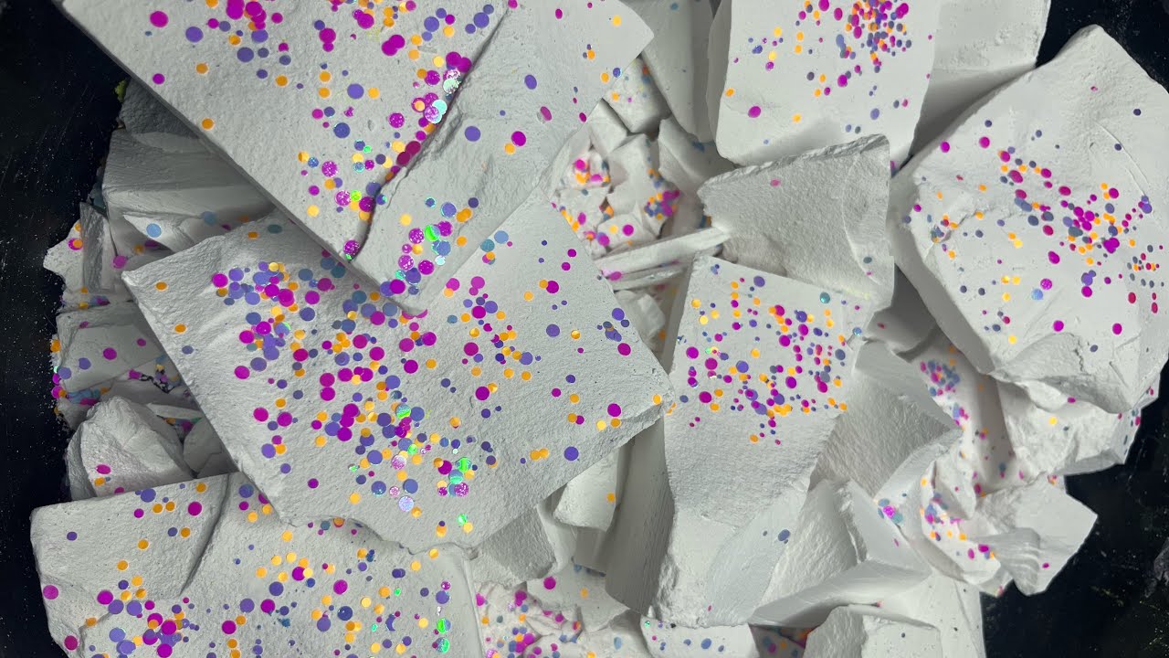 Crunchy Hard Gymchalk Chunks 🩷 - YouTube