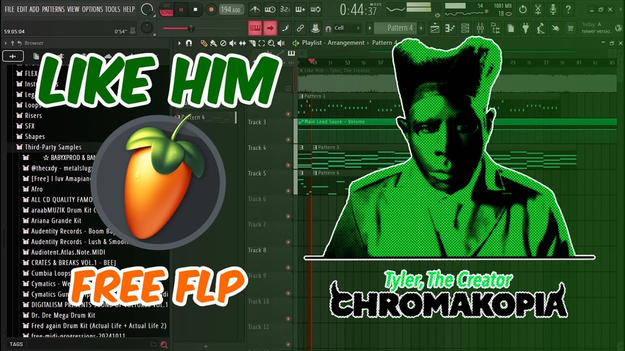 [FREE FLP] Full UNCUT Process Of Me Remaking Like Him (ONLY STOCK ...