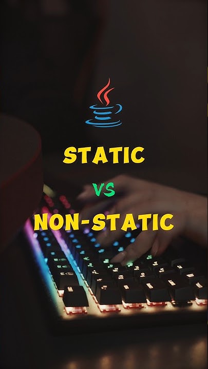 Static vs Non Static in Java #shorts #java #corejava #interview - YouTube