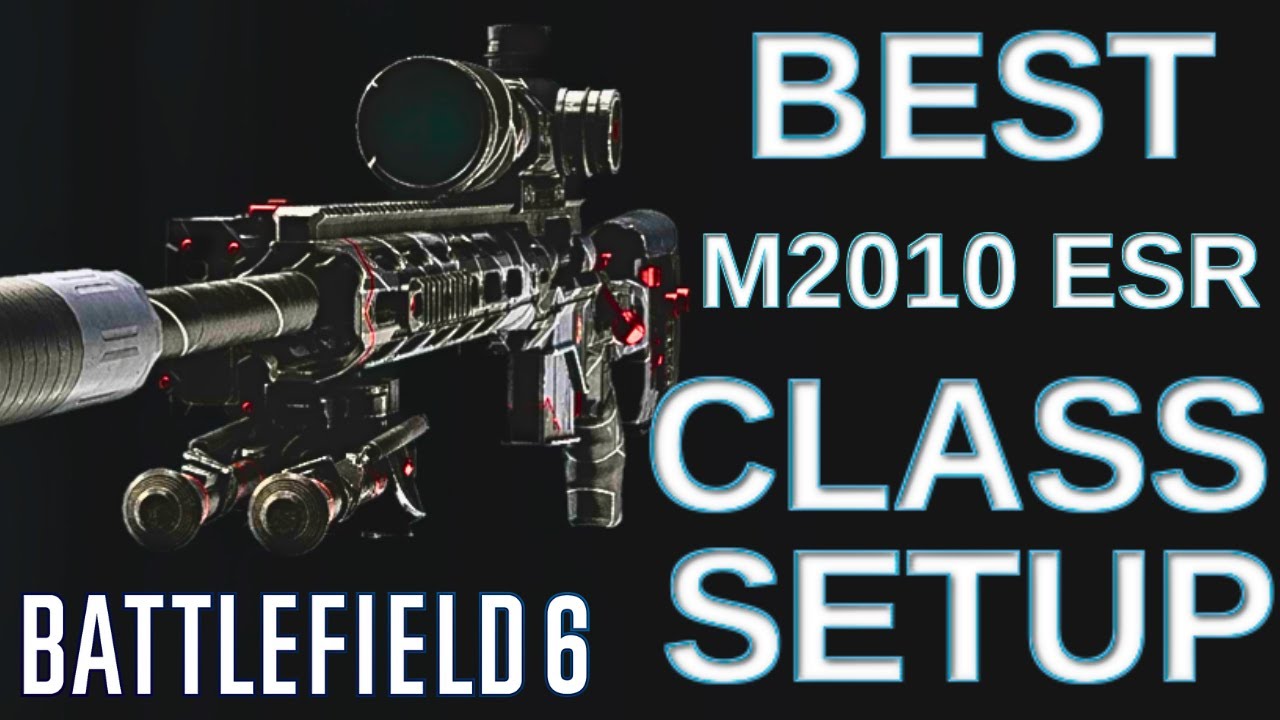 How to Make M2010 ESR Overpowered in Battlefield 6 (M2010 ESR SNIPER ...