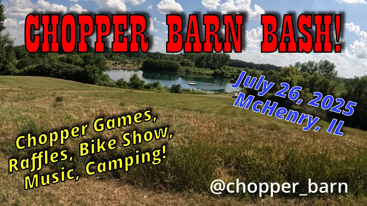 CHOPPER BARN BASH is Right Around the Corner! - YouTube
