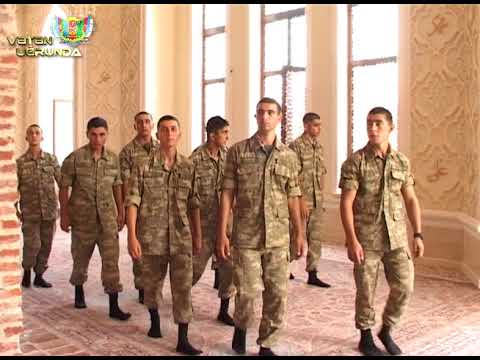 Təmas xəttində xidmət edən əsgərlər Gəncənin tarixi abidələri ilə tanış olub