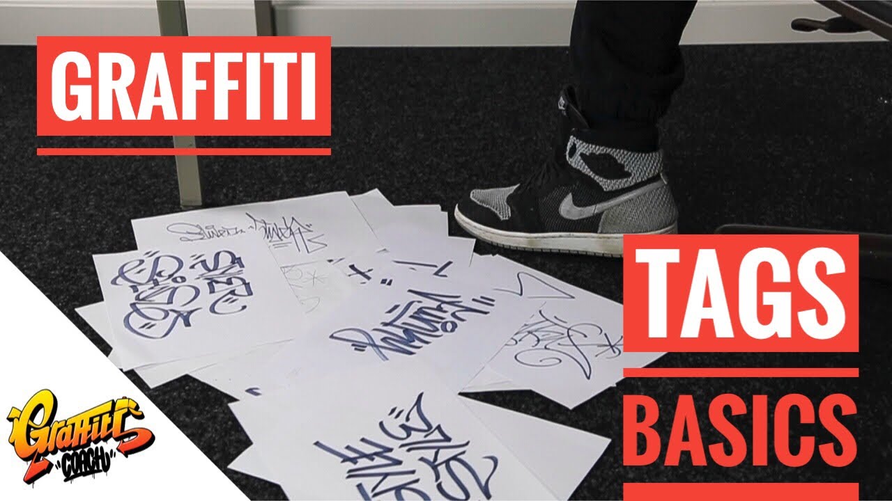 Graffiti lernen - Tagen üben - Graffiti Coach - YouTube