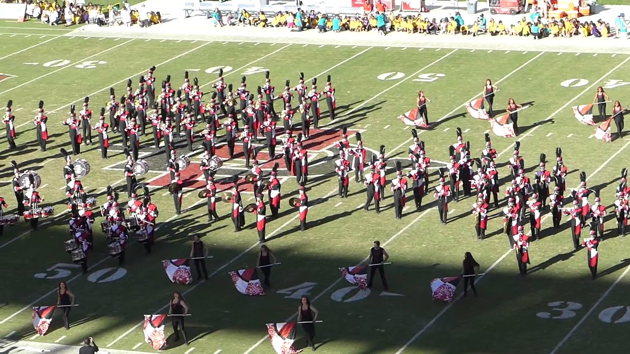 SDSU Marching Aztecs 11-24-17 - YouTube