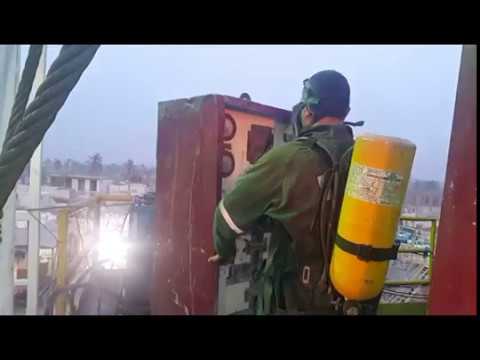 h2s drill ECDC rig 1 - YouTube