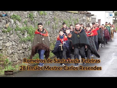 Romeiros de Santa Luzia Feteiras 28 Irmãos Mestre Carlos Resendes ...