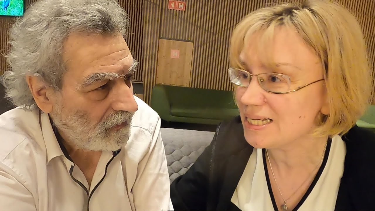 Lviv poet Irina Starovoyt & Joe Lauria - PEN International Writers for ...