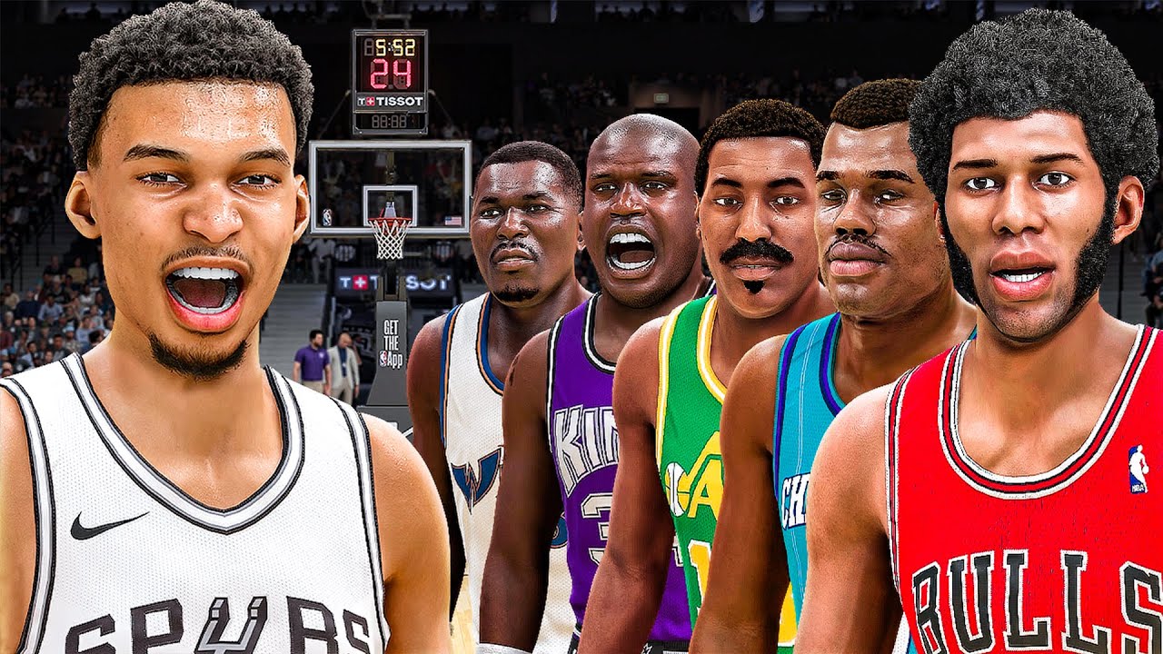 I Added the Best Centers Ever to the Modern NBA - YouTube