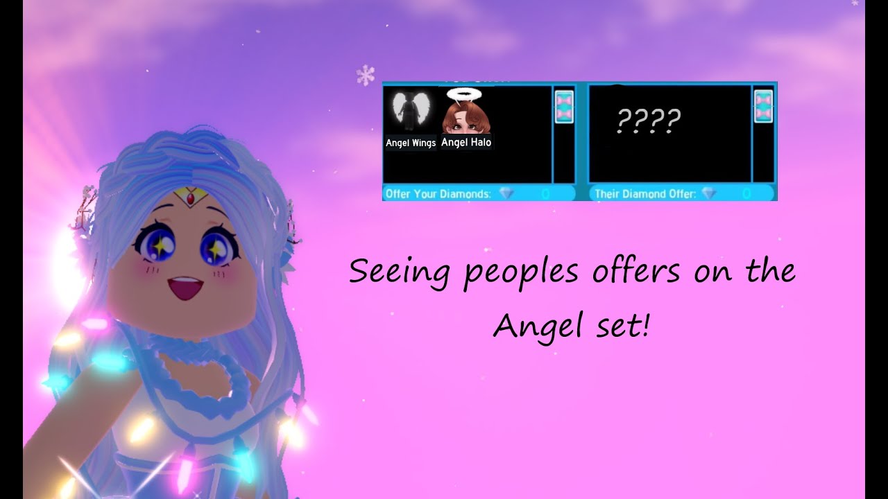 Seeing what people offer for the new angel set in RH! - YouTube