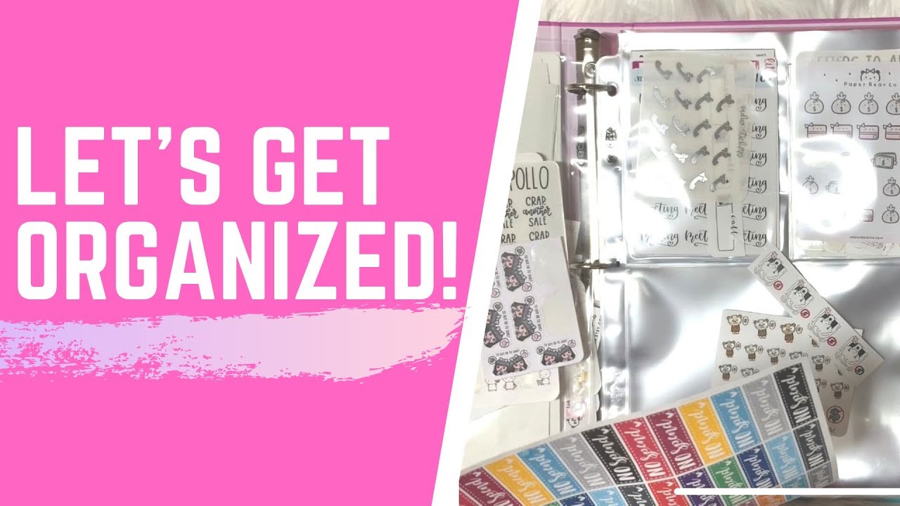 Sticker Organization| Sticker Album to Binder - YouTube