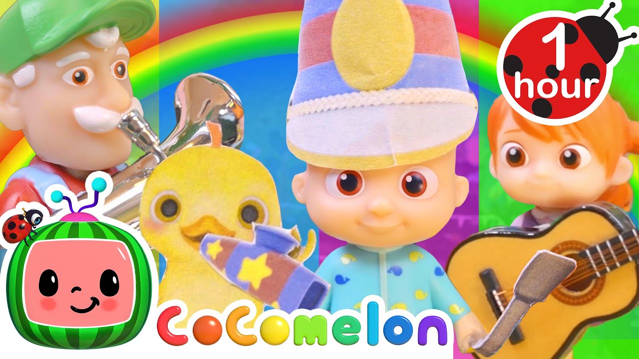 Toy Musical Instruments Song | Toy Play Learning | CoComelon Nursery ...