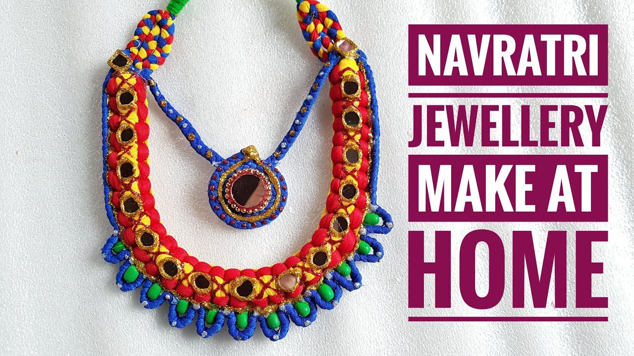 NAVRATRI JEWELLERY, HANDMADE JEWELLERY, JEWELLERY DIY, GIFT AND ART ...