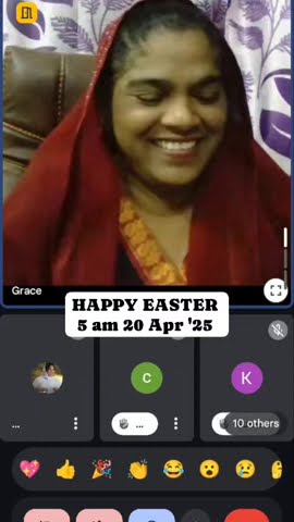 #som #youtube # Happy Easter Sunday to all 🙏🏻@5 am Google Meet worship- 20 Apr 25 - YouTube