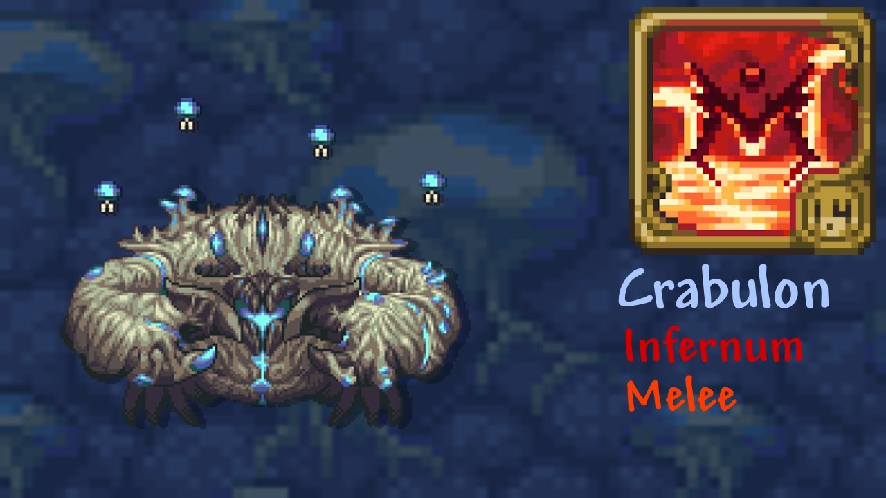Infernum Crabulon - Melee - Terraria Calamity Infernum mode - YouTube