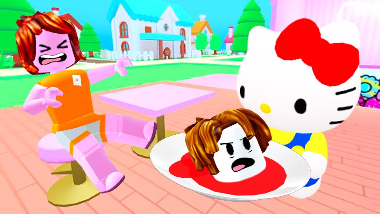 Roblox my hello kitty cafe...?? - YouTube