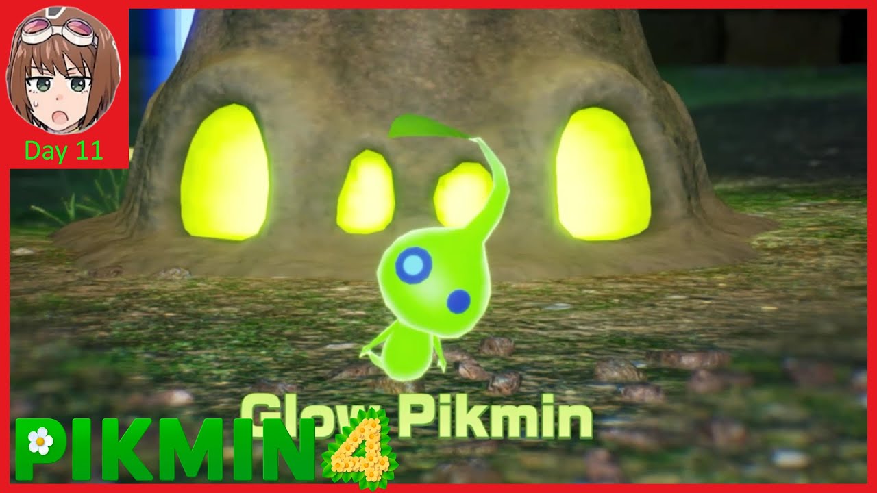 Pikmin 4 (Day 10) Glow in the dark - YouTube
