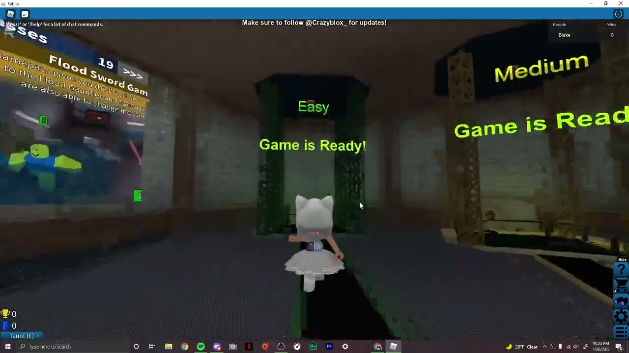 Free Roblox FLOOD ESCAPE CLASSIC VIP Server - YouTube