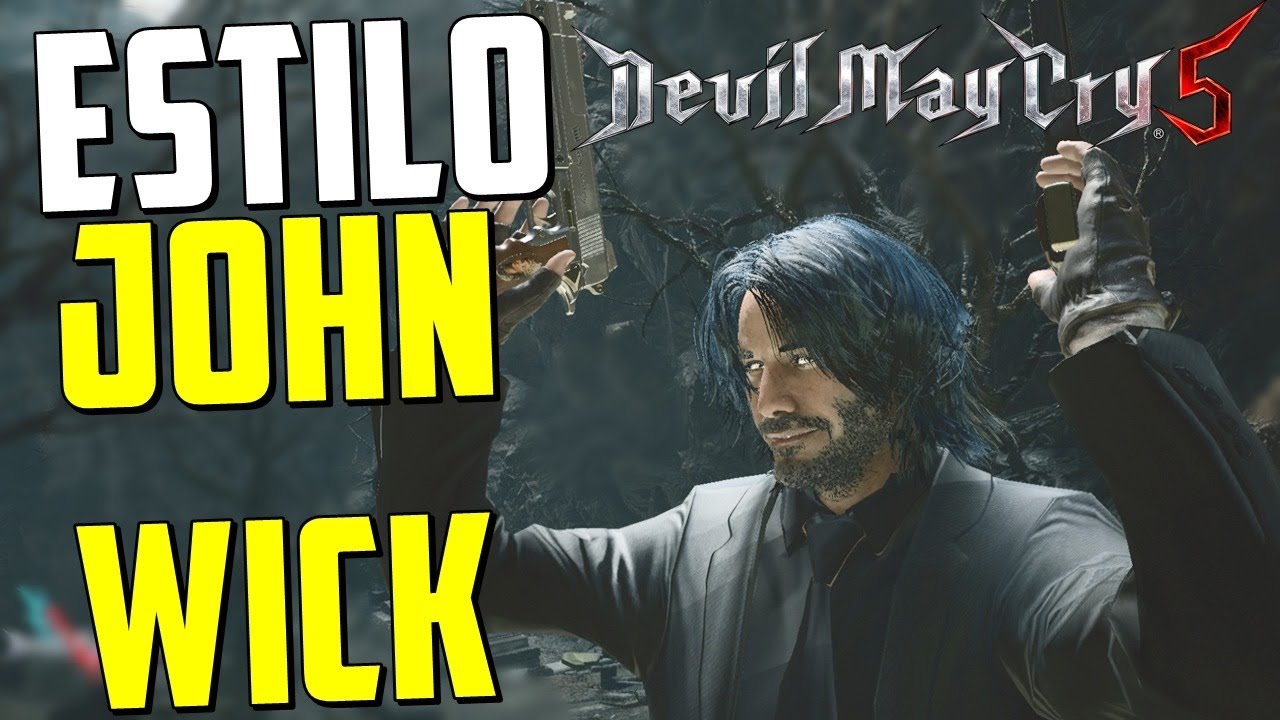 🔴DEVIL MAY CRY 5 ESTILO JOHN WICK | DESAFIO JOHNWICK% - ATÉ ZERAR - YouTube
