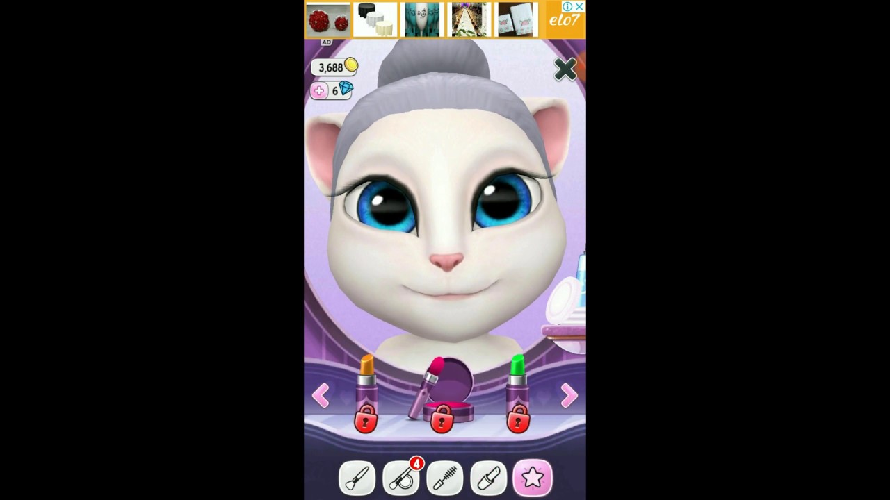 Talking Angela - Cuidando da Angela e jogando jogos(parte 6) - YouTube