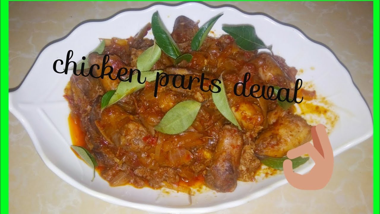 How to make chicken parts deval from Mama's Recipes by Safrina Fairoos ...