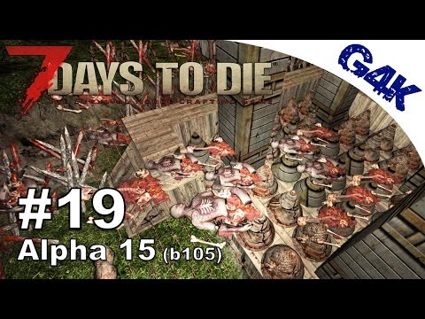 7 Days To Die | Zombie Sleepover | 7 Days to Die Gameplay Alpha 15 | S09E19