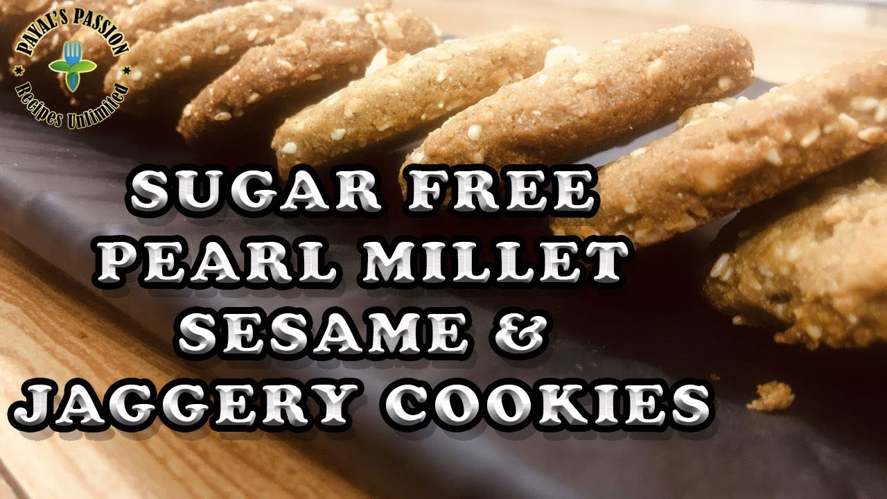 How to Bake Pearl Millet Sesame & Jaggery Cookies Video | Bajra Til ...