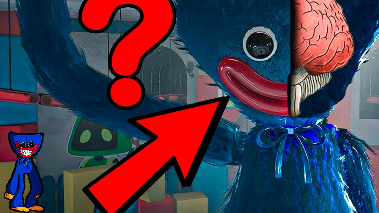What is INSIDE Huggy Wuggy HEAD In Poppy Playtime Chapter 1?? - YouTube