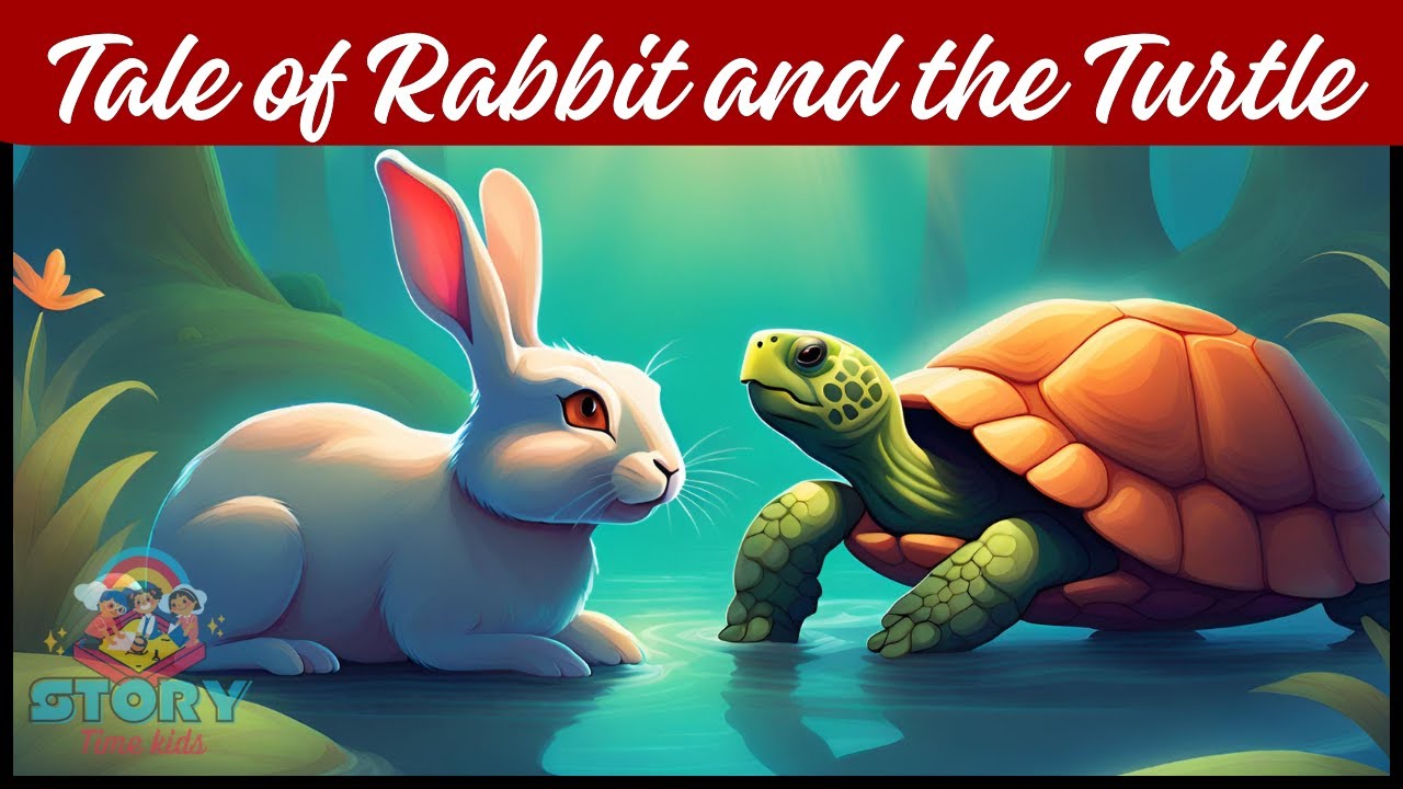 Tale of Rabbit and the Turtle | English Stories | Bedtime Story For Kid ...