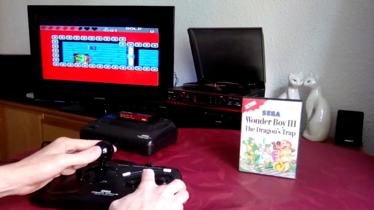 SEGA Arcade Power Stick ( Parte 2 de 2 ) Wonder Boy III - YouTube