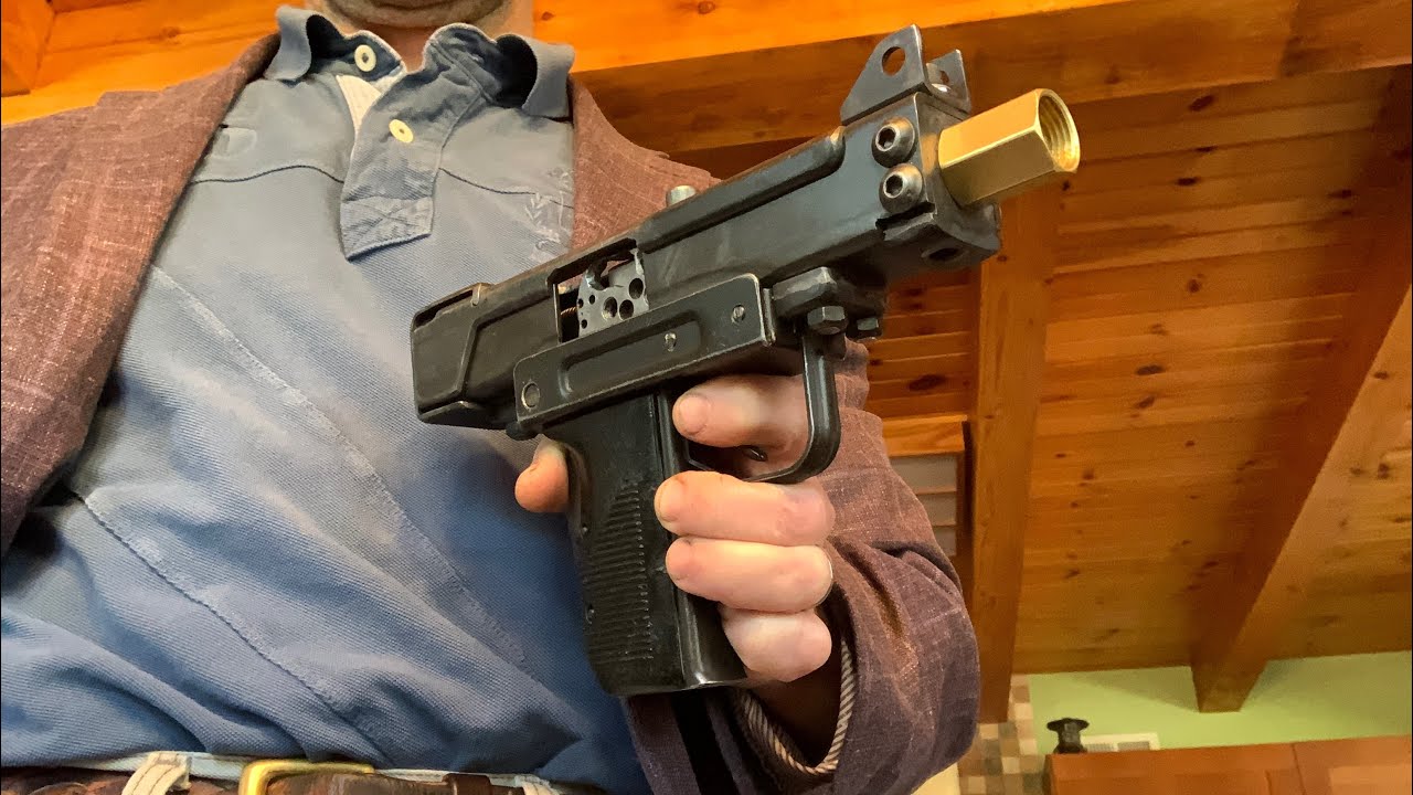 DIY UZI. NON SHOOTING MODEL: Overview . Field strip - YouTube