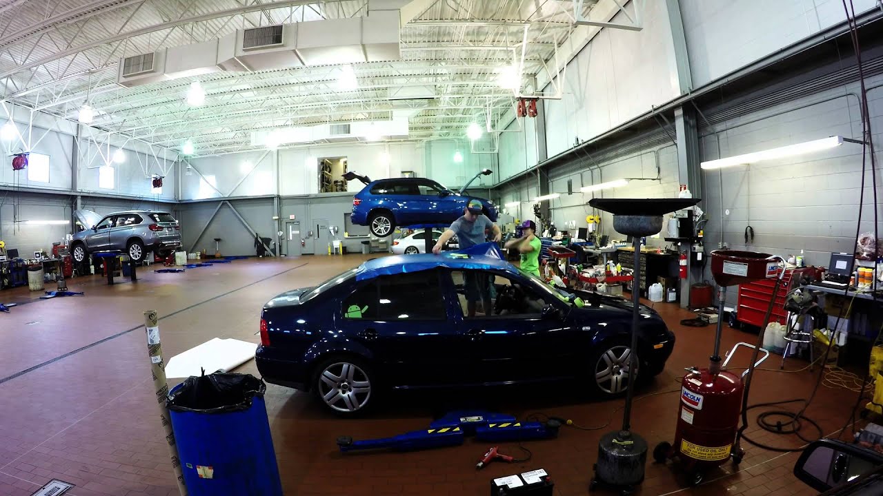 MK4 Jetta vinyl wrap - YouTube