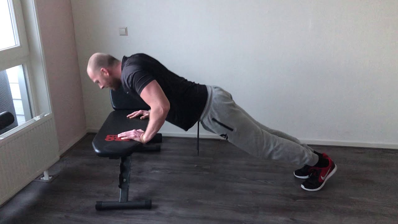 ApolloProtocol - Incline bench push ups - YouTube