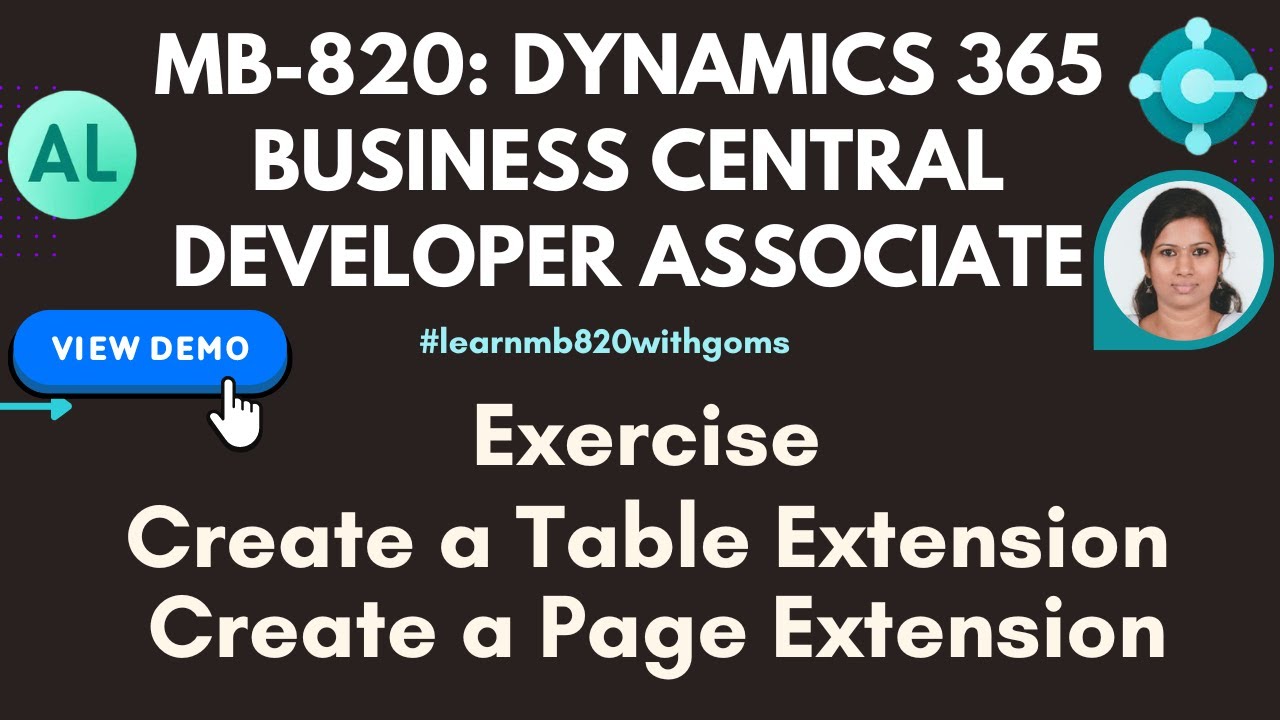 Step-by-Step Guide: Create a table extension | Create a page extension ...