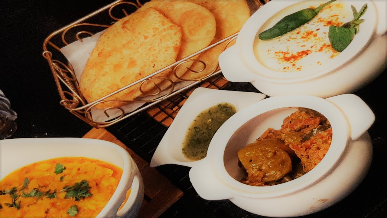 Daal Poori Kachori with Aloo Tarkari by Marmis World | Poori Kachori ...