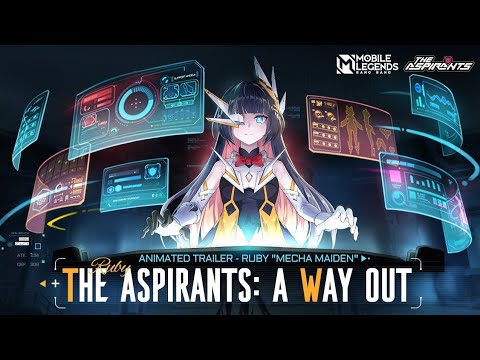 The Aspirants: A Way Out| Animation Trailer-Ruby ''Mecha Maiden ...