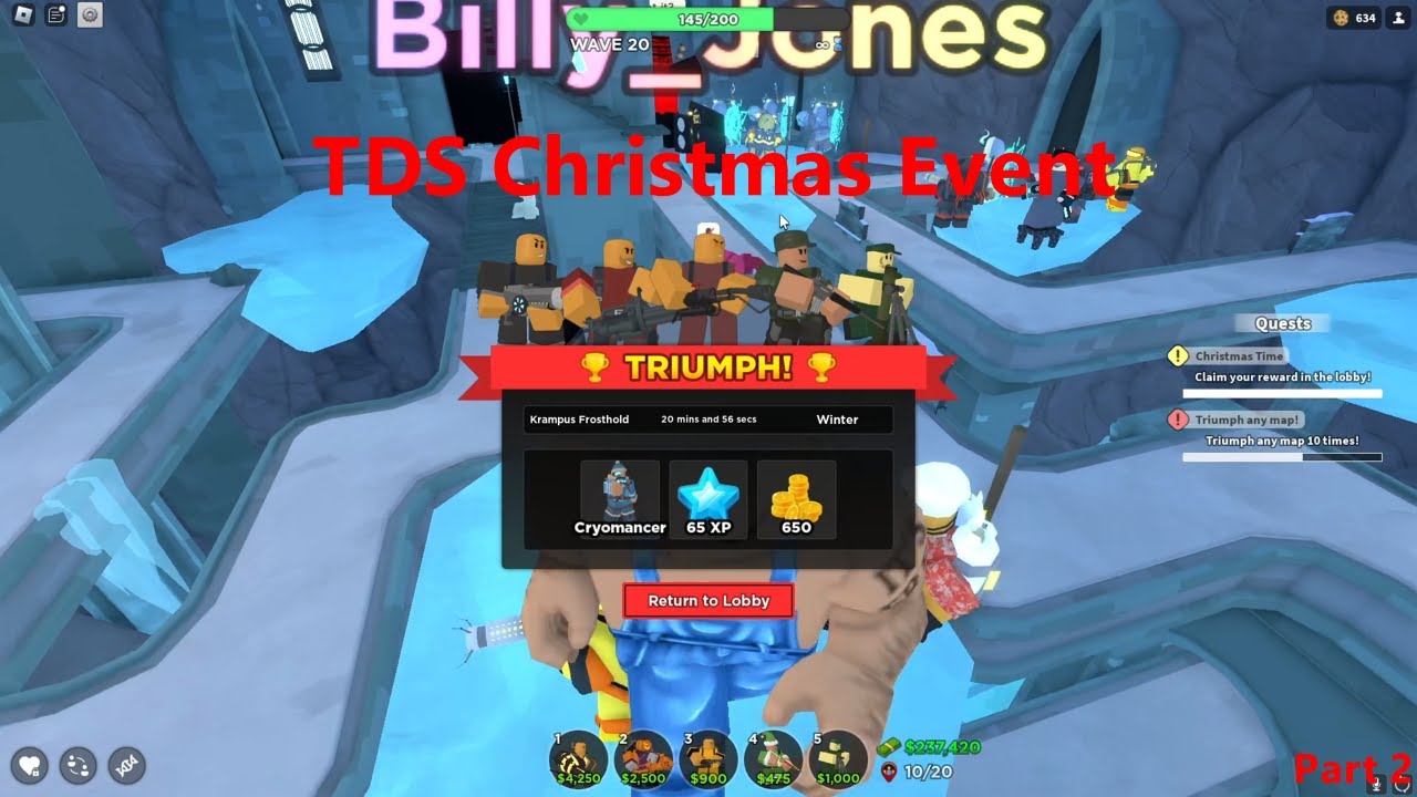 TDS Christmas Event 2023 Part 2 FINALE (Roblox) - YouTube