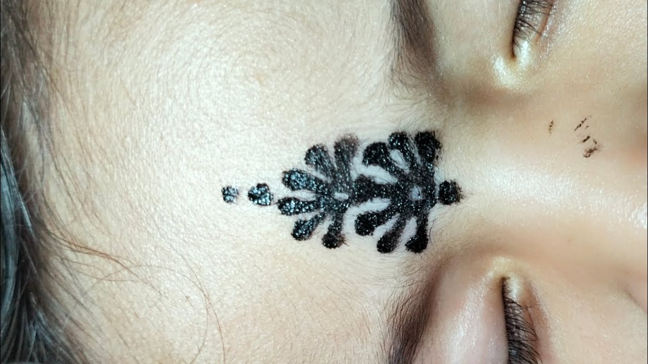 New born baby bindi design#beautiful bindi design for all babies #easy ...