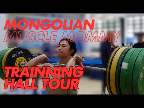 Chinese Weightlifting Fuzhou Training Hall Tour with Mongolian Muscle ...