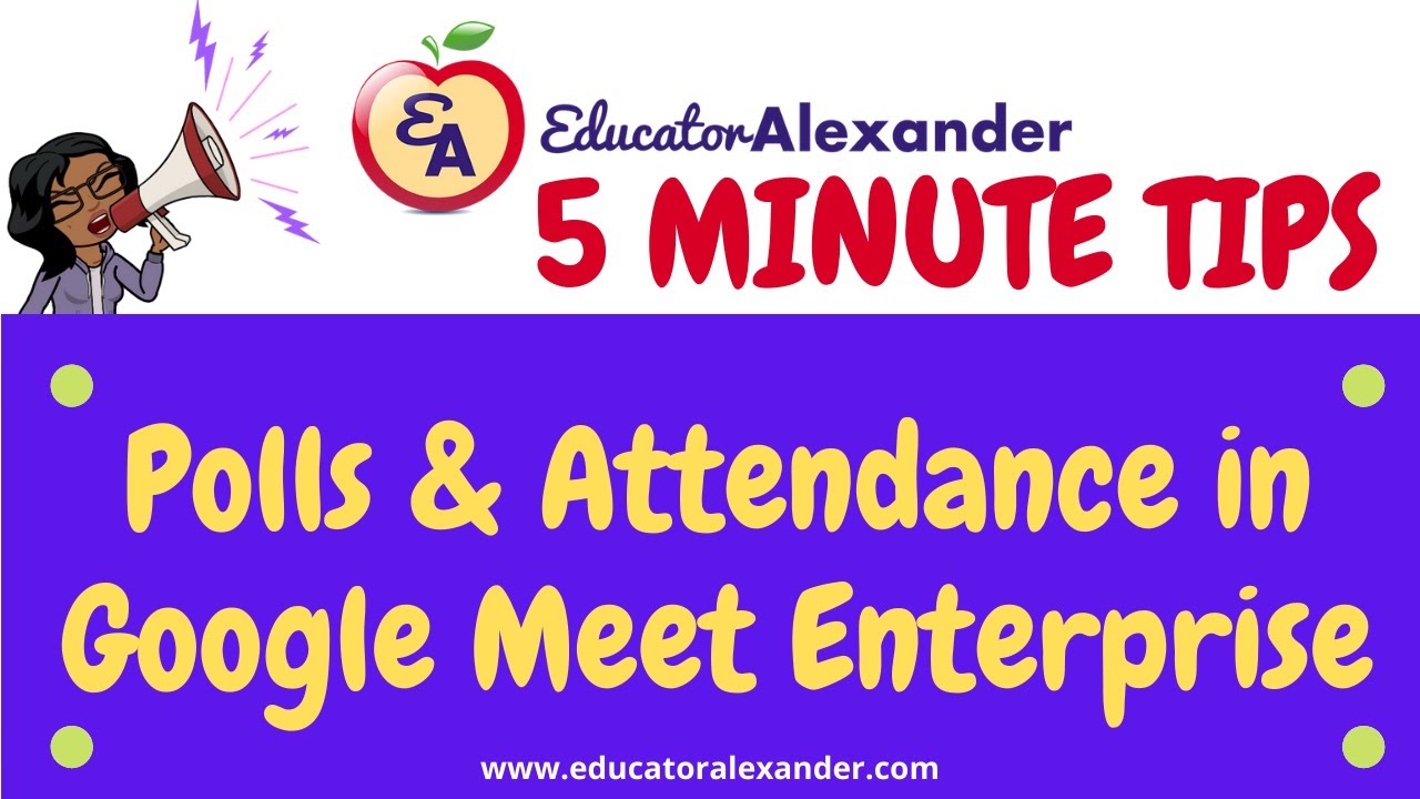 Polls & Attendance in Google Meet Enterprise - YouTube