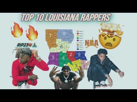 Top #10 Louisiana Rappers (look At My List🔥 🎧) - YouTube