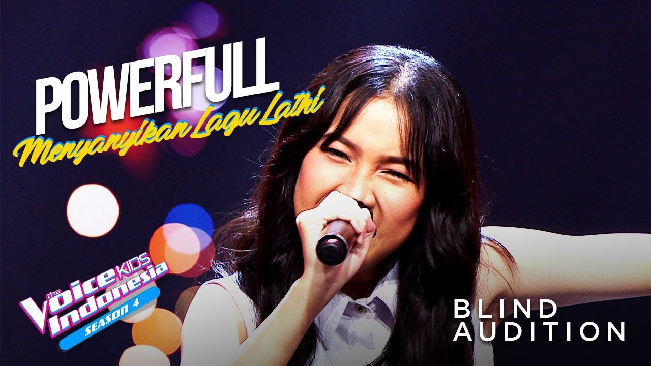 Britney Kimberly - Lathi | Blind Auditions | The Voice Kids Indonesia ...