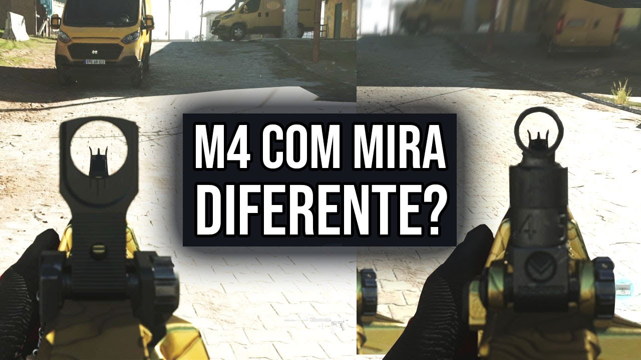 MIRA APELONA? COMO TER ESSA MIRA DIFERENTE NA M4!? - Call Of Duty ...