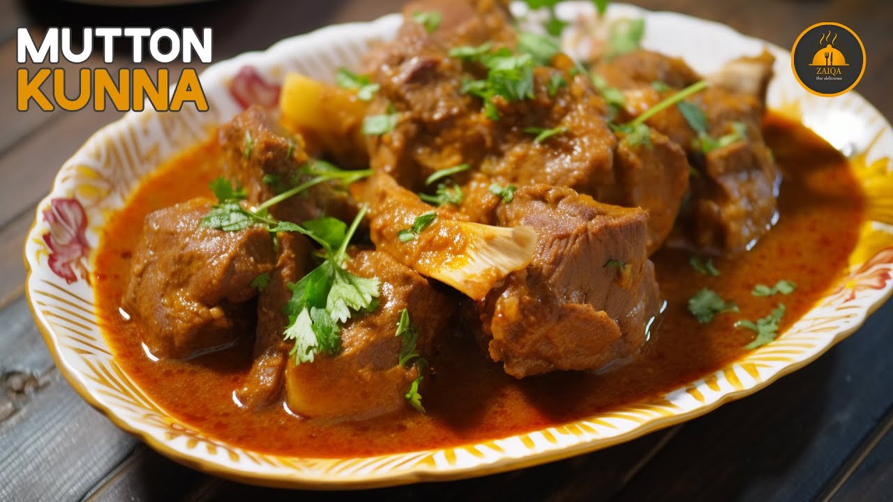 Mutton Kunna Recipe by Zaiqa | Kunna Gosht | Original Mutton Kunna ...