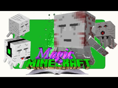 Gaint Ghast Attacks - Magic Minecraft - Modded Survival S3 E58 - YouTube