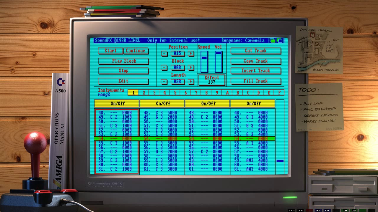 Cambodia - SoundFX Tracker - Amiga Music (HD 50Fps) - YouTube