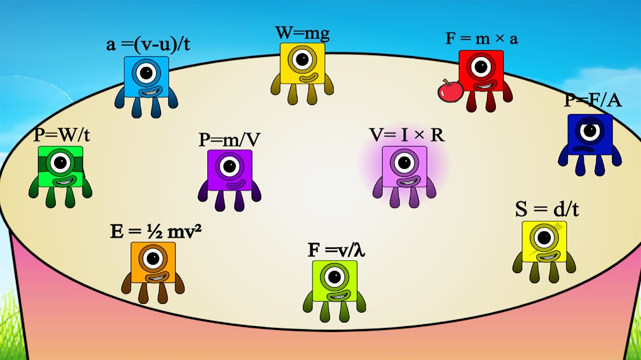 Physics Blocks band 1 But It is Sprunki OC Numberblocks 1, 2, 3,4 - YouTube