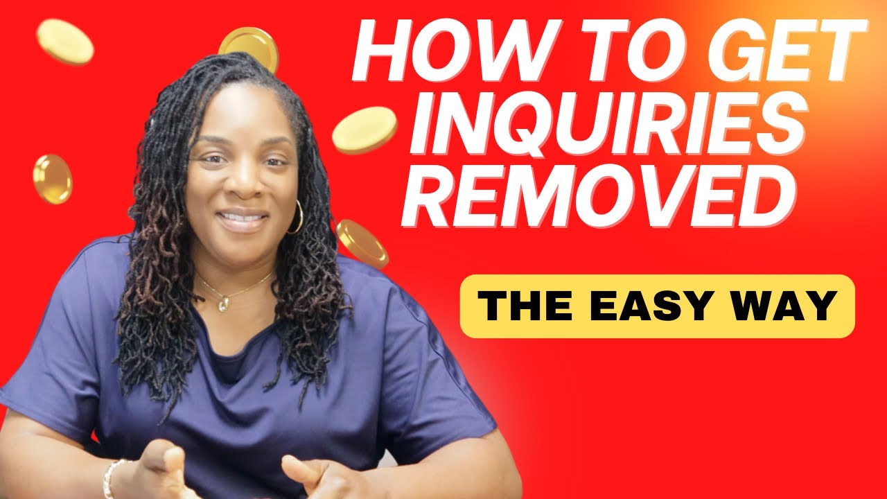 How to get inquiries removed off your credit report - YouTube